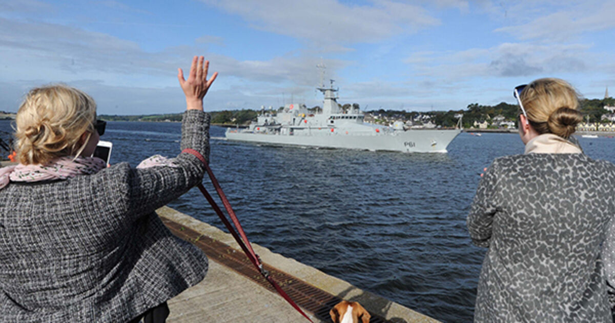 VIDEO: Deployment of LÉ SAMUEL BECKETT