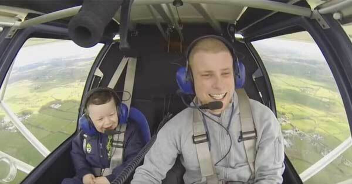 WATCH: This Irish pilot took his little brother out for his first flight