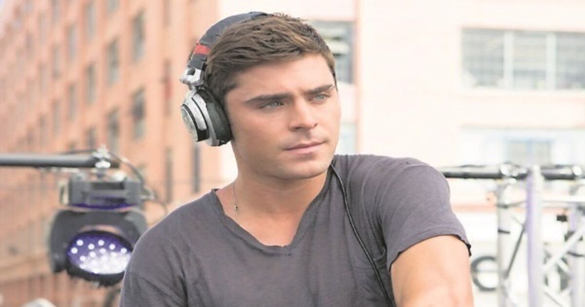 Zac Efron tones up his decks appeal