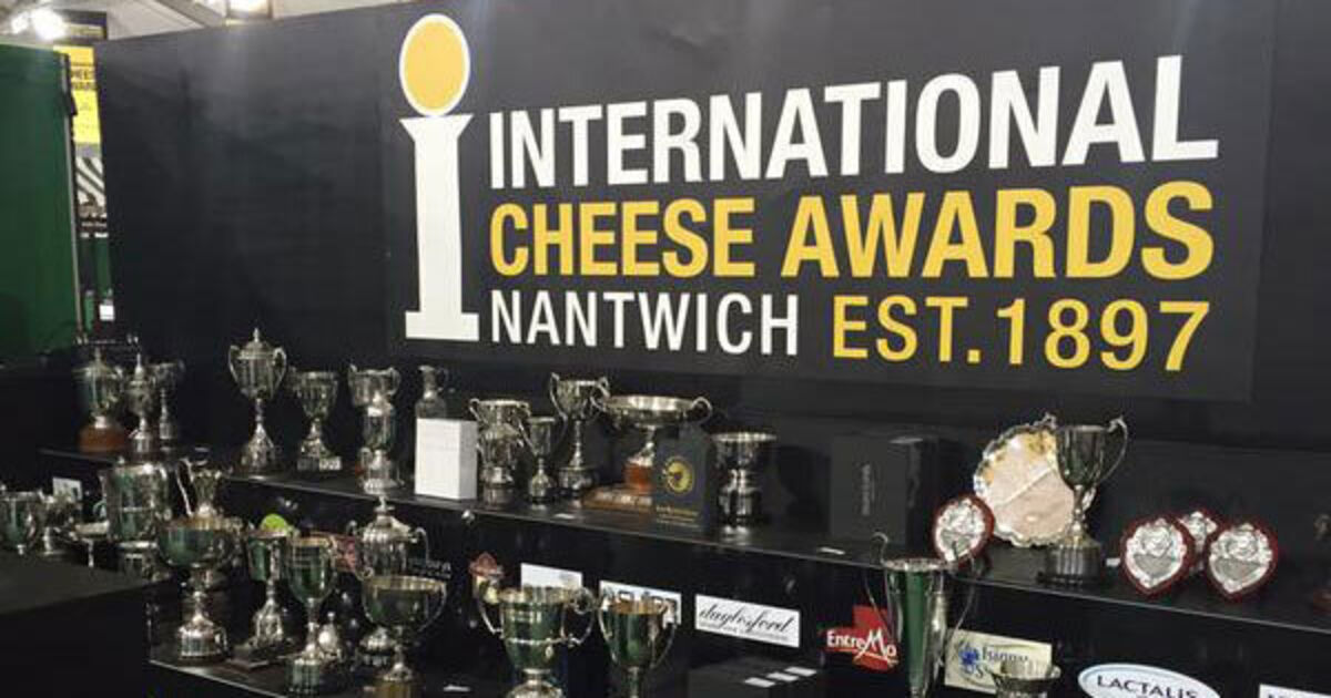 Irish cheese winners at the International Cheese Awards show in Cheshire
