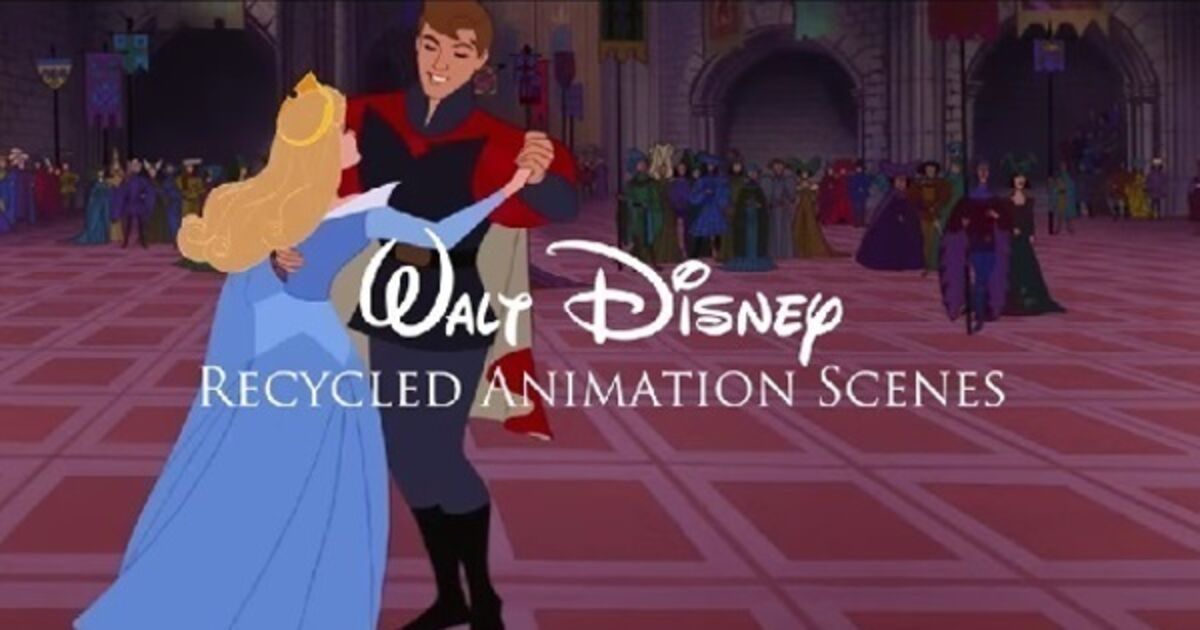 VIDEO: How Disney recycle animation for different movies