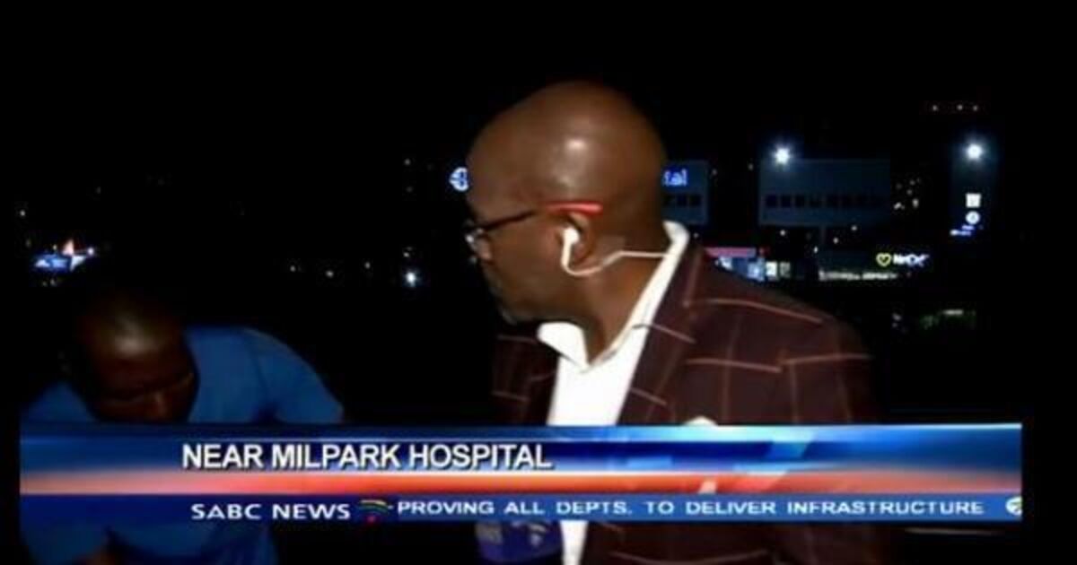 VIDEO: South African news reporter mugged on-camera