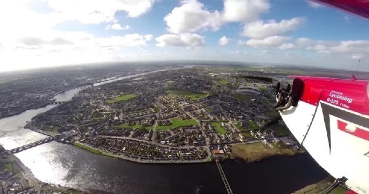 VIDEO: This flight over Limerick looks amazing