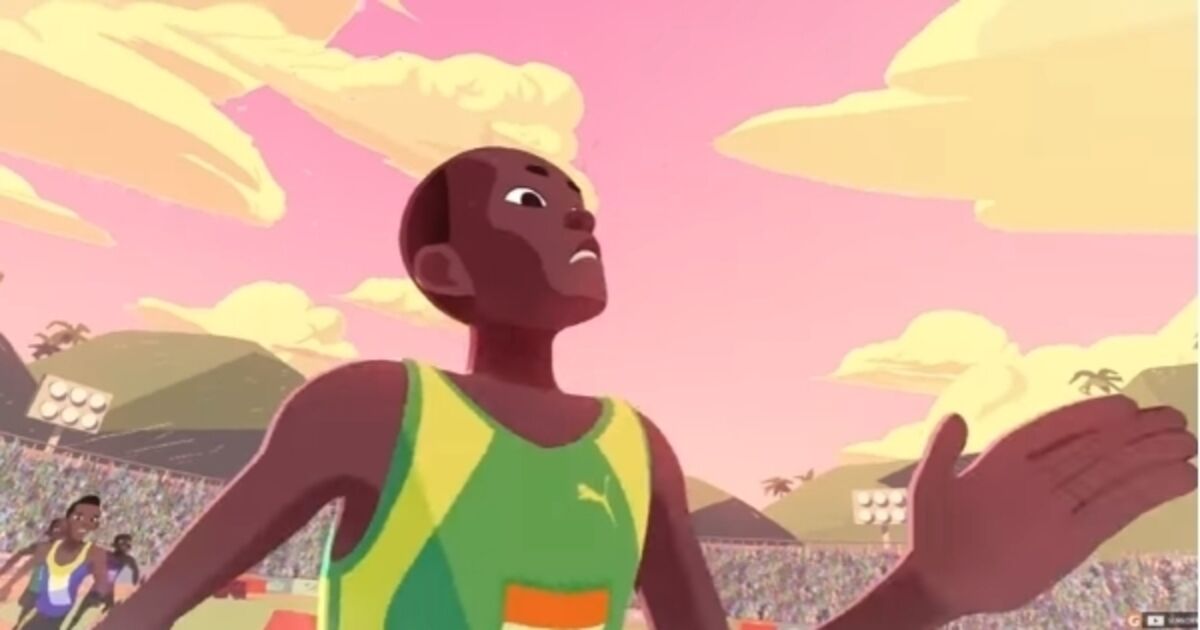 Watch the remarkable Usain Bolt story told in a charming cartoon