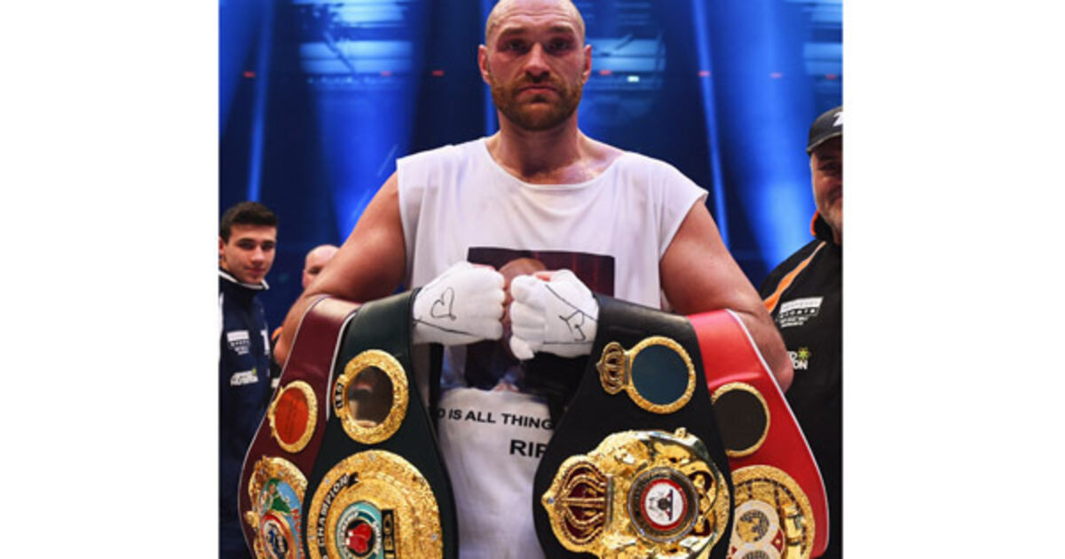 Tyson Fury: ‘I’m the first Irish heavyweight champion of the world’