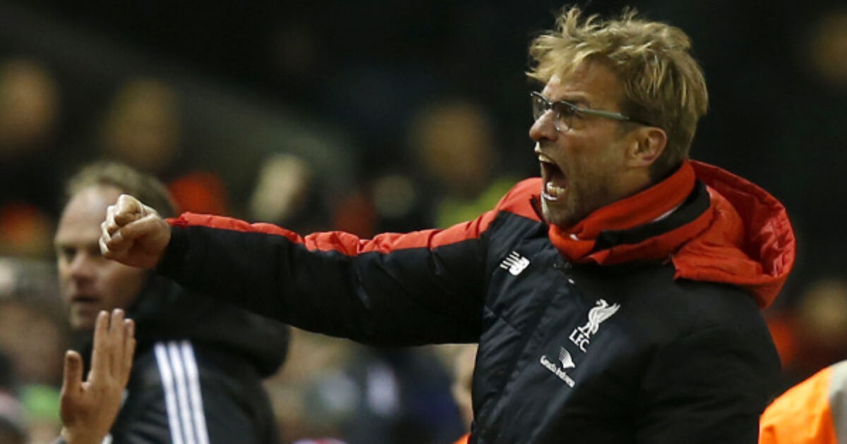 Jurgen Klopp claps as Liverpool hit back