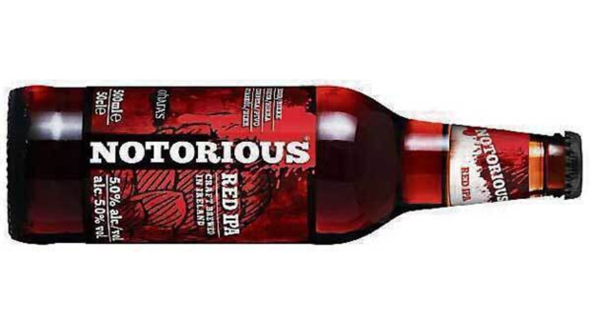 Beer of the week: Notorious Red IPA