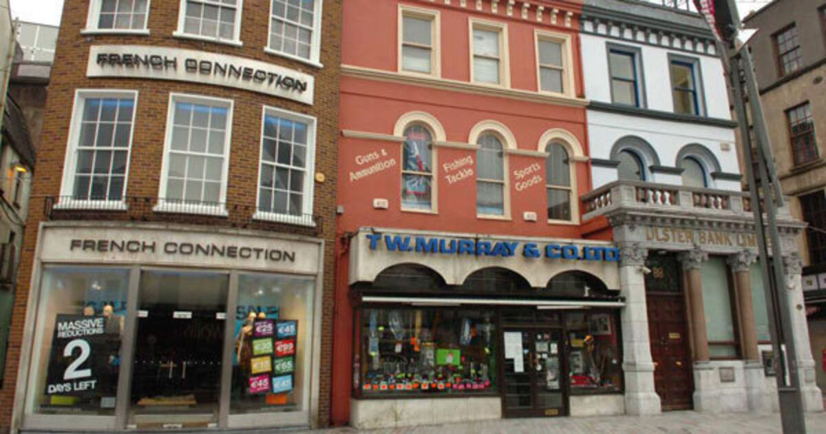 Cork retail unit on Patrick Street to let