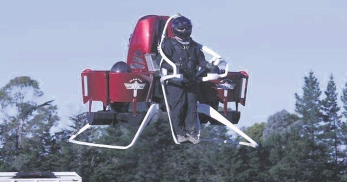 VIDEO: Sky is the limit for Dubai firefighters with jetpack technology
