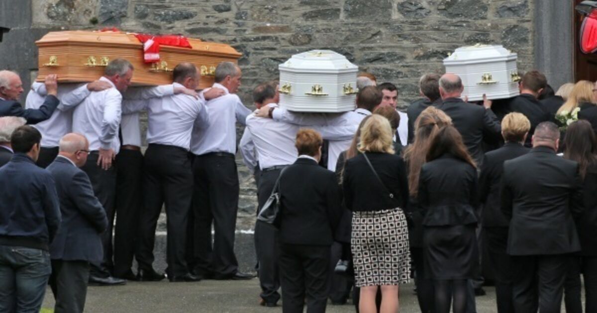 Small rural community in shock as Hawe family are laid to rest together