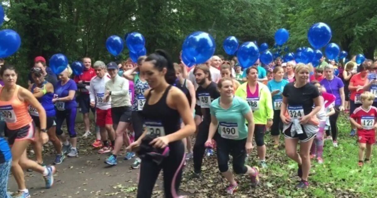 Can you spot yourself in our Blue Balloon fun run video?