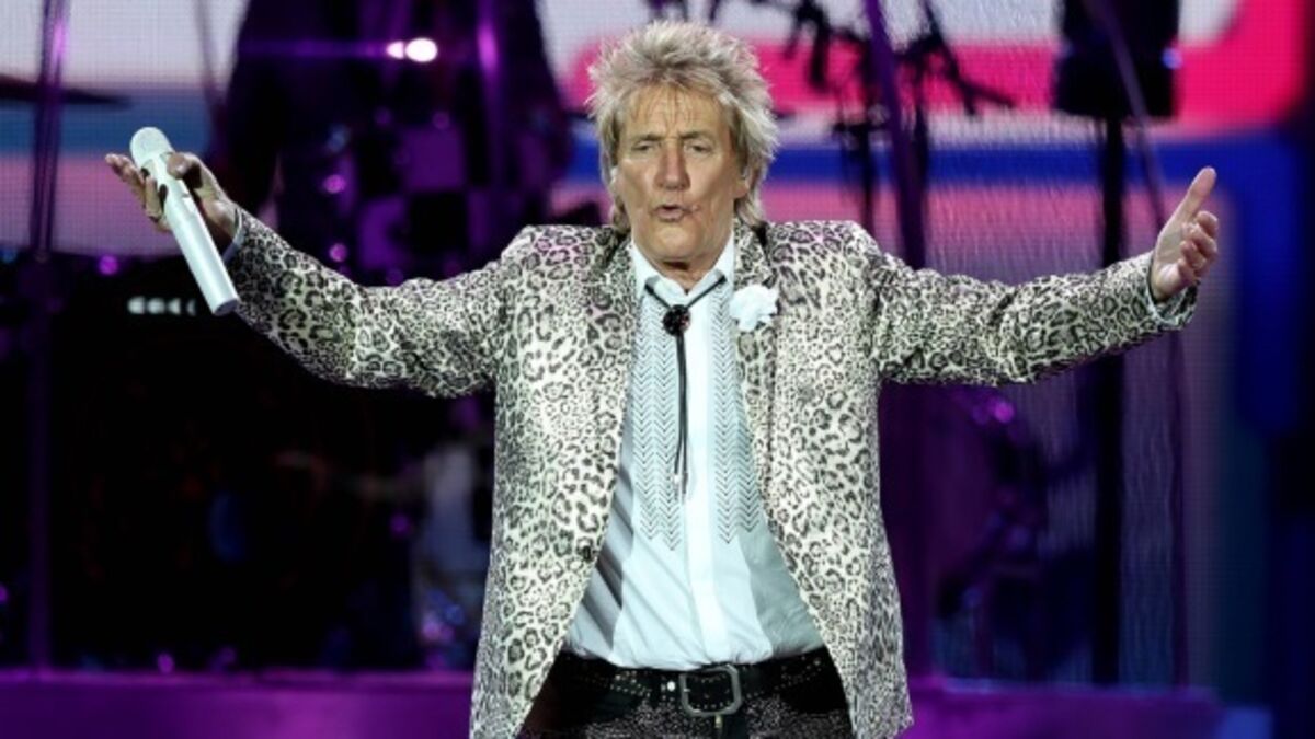 The many faces of Rod Stewart
