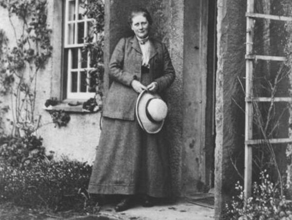 The history and life of writer Beatrix Potter in Cumbria, UK