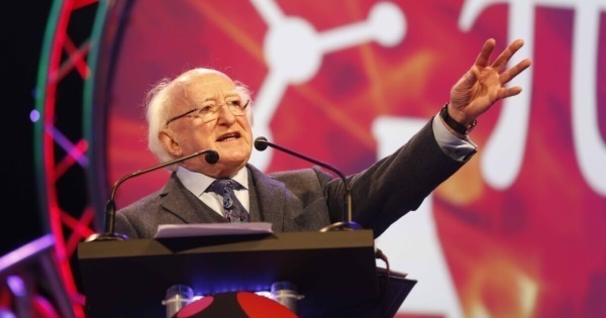 President Higgins urges Young Scientists to share their knowledge with ...