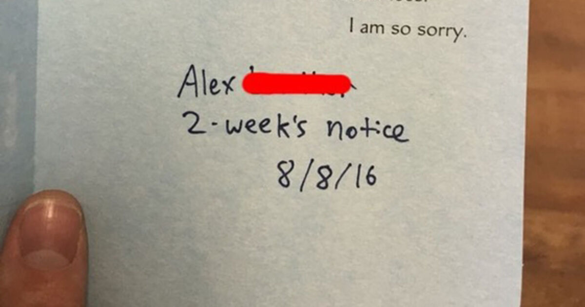 This is the best way to hand in your notice at work