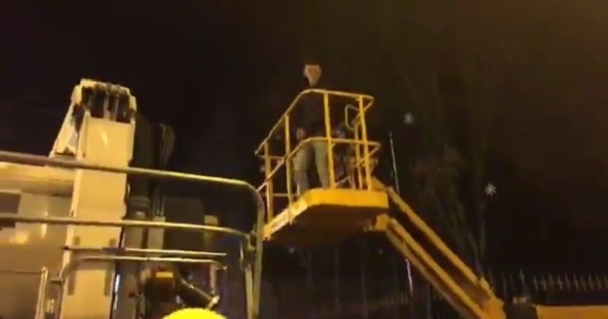 Offer of 'self rescue course' for man saved from cherry-picker over ...