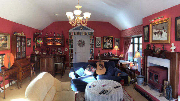 Conna home is colourful and characterful, like many of its owners