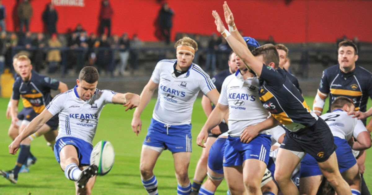 Gerry Hurley on a mission with Cork Constitution