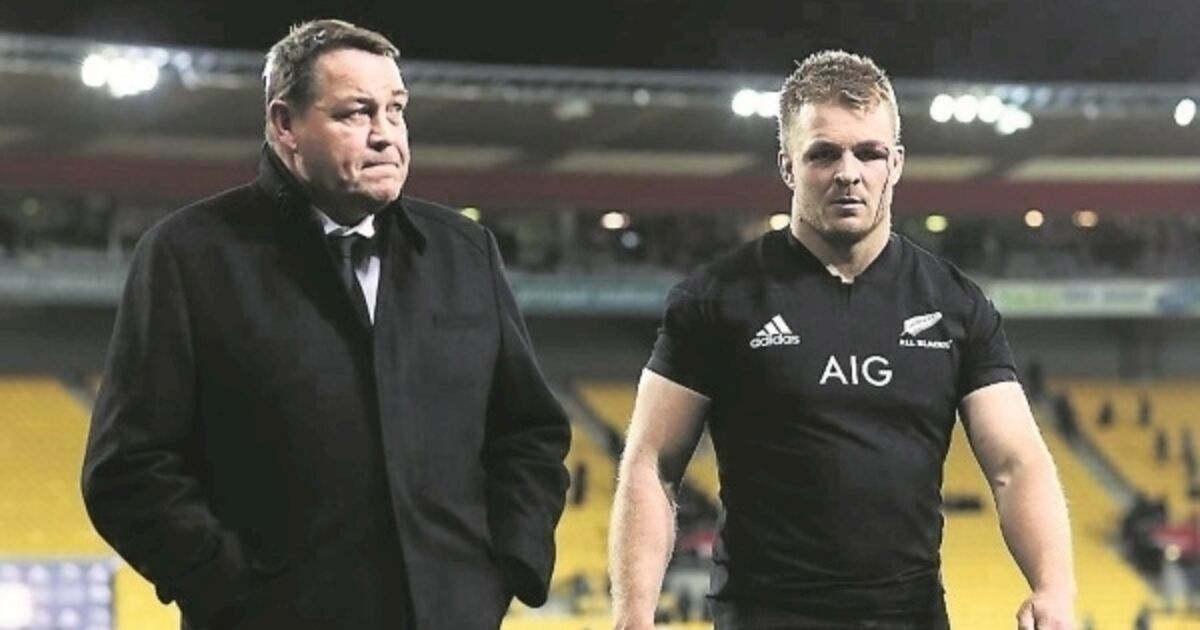 So this is what happens when the All Blacks lose a match...