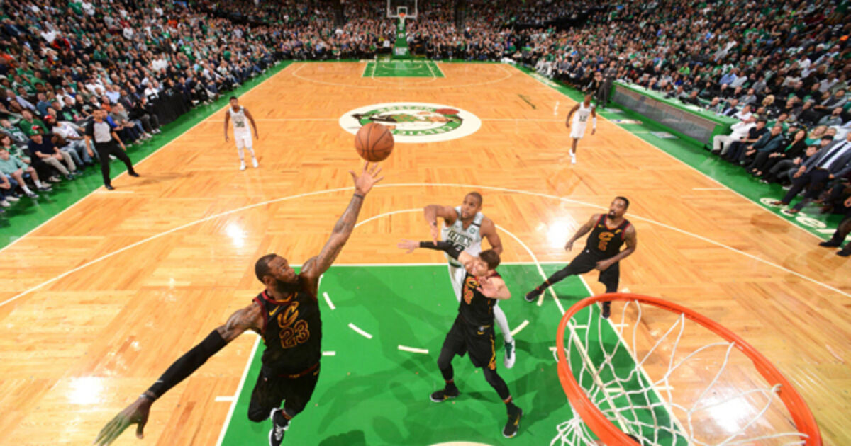 LeBron James: The man bleeding in the arena