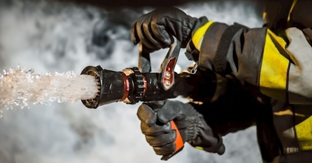 Two women in hospital after fire in Bray