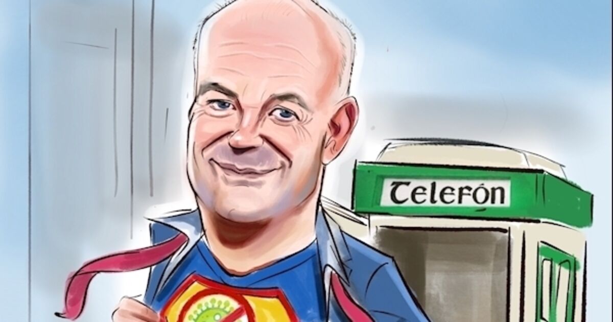 Caricaturist gets abuse over Tony Holohan drawing