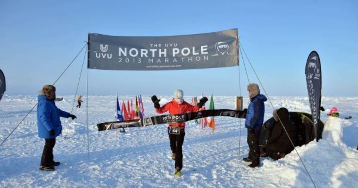 Novice runner from Galway wins 'brutal' Arctic marathon