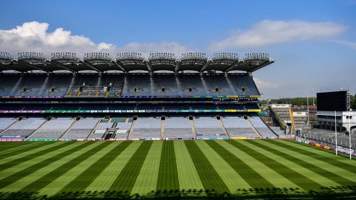 Croke Park capacity will be just over 30,000 at best