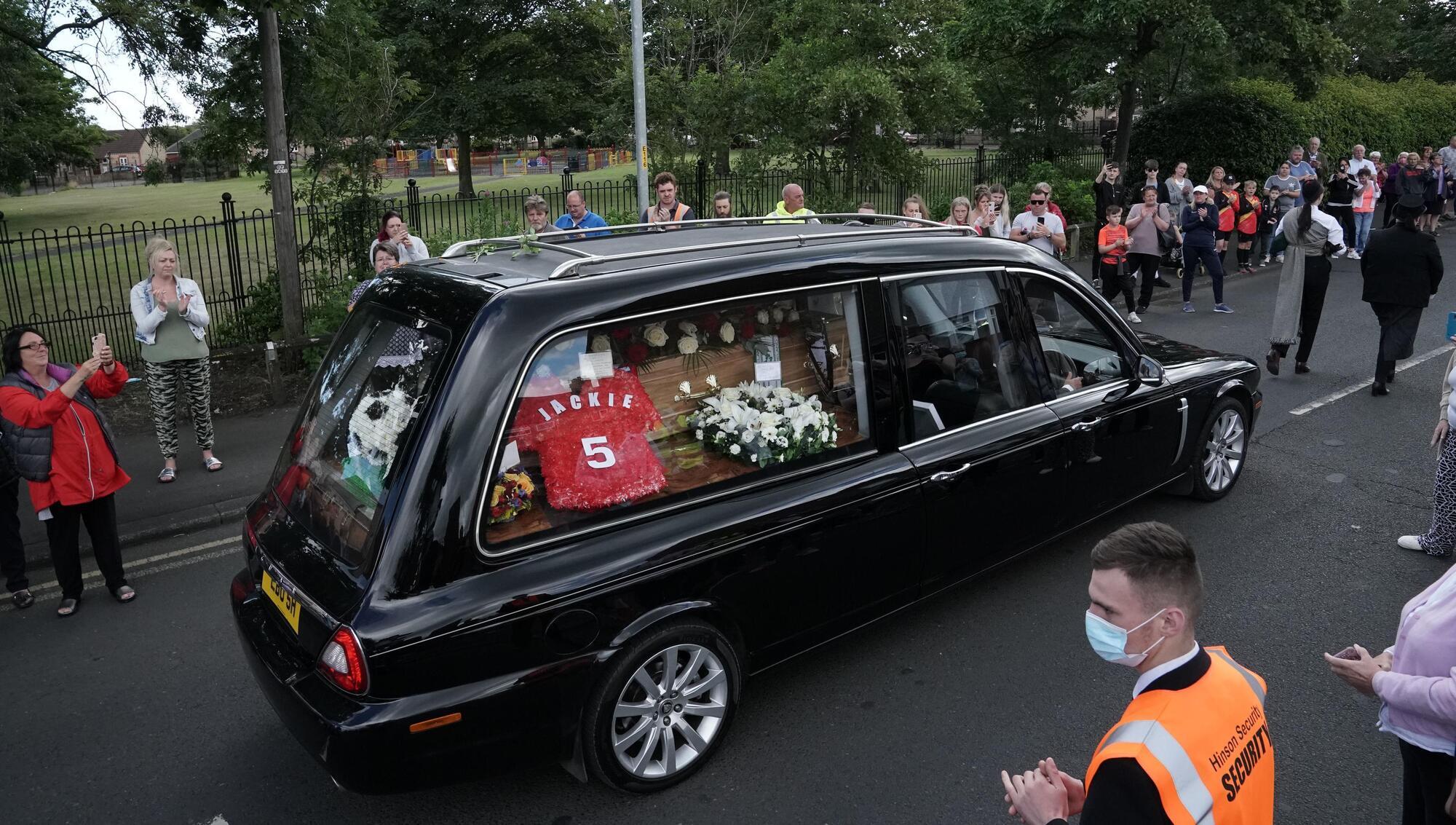 Jack Charlton funeral: No masking Ashington's pride as thousands turn ...