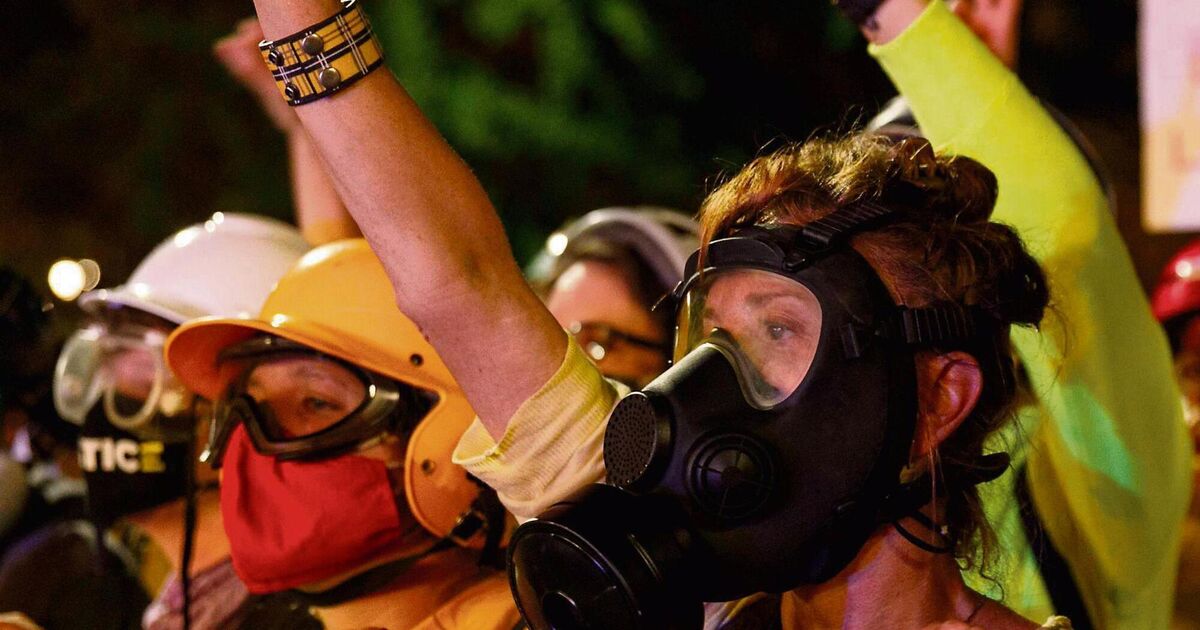 Viewpoints: Mothers form a human shield against US federal agents