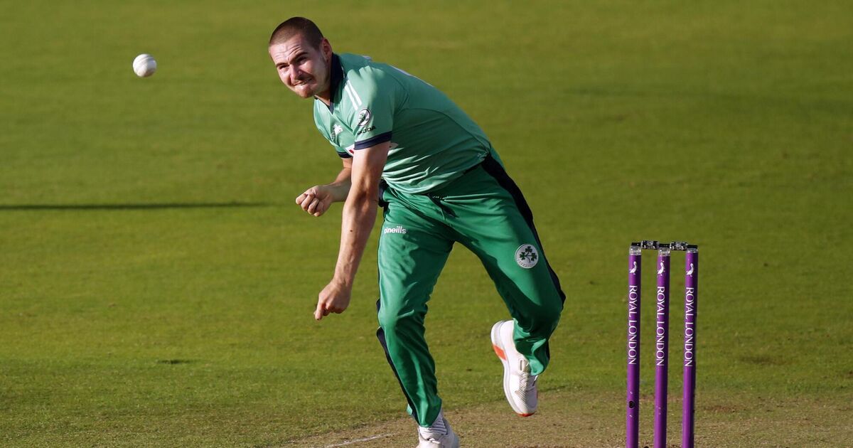Irish bowler Josh Little punished for exchanging words with English batsman