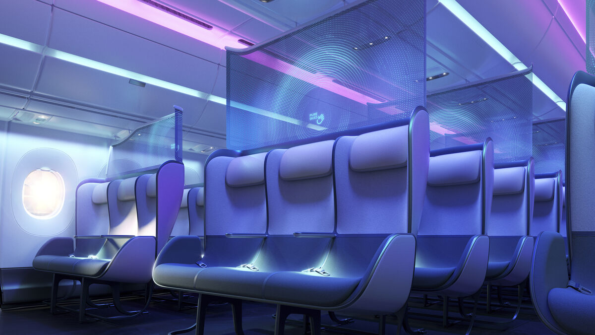 This new cabin design hopes to make air travel in a pandemic safer