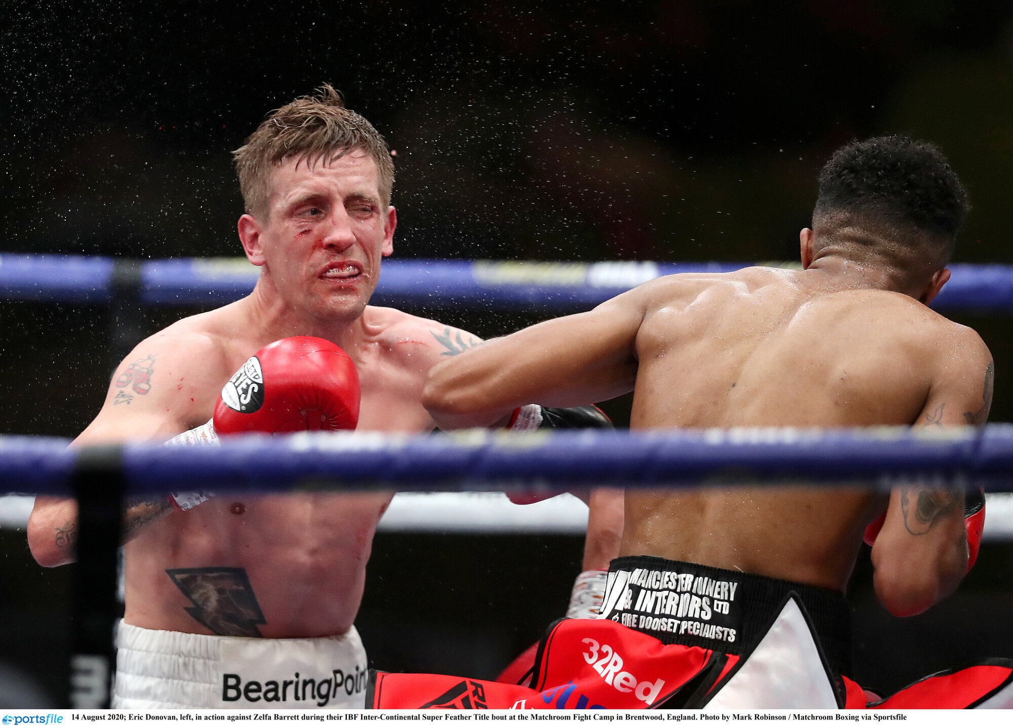 Eric Donovan's stock soars despite first professional defeat