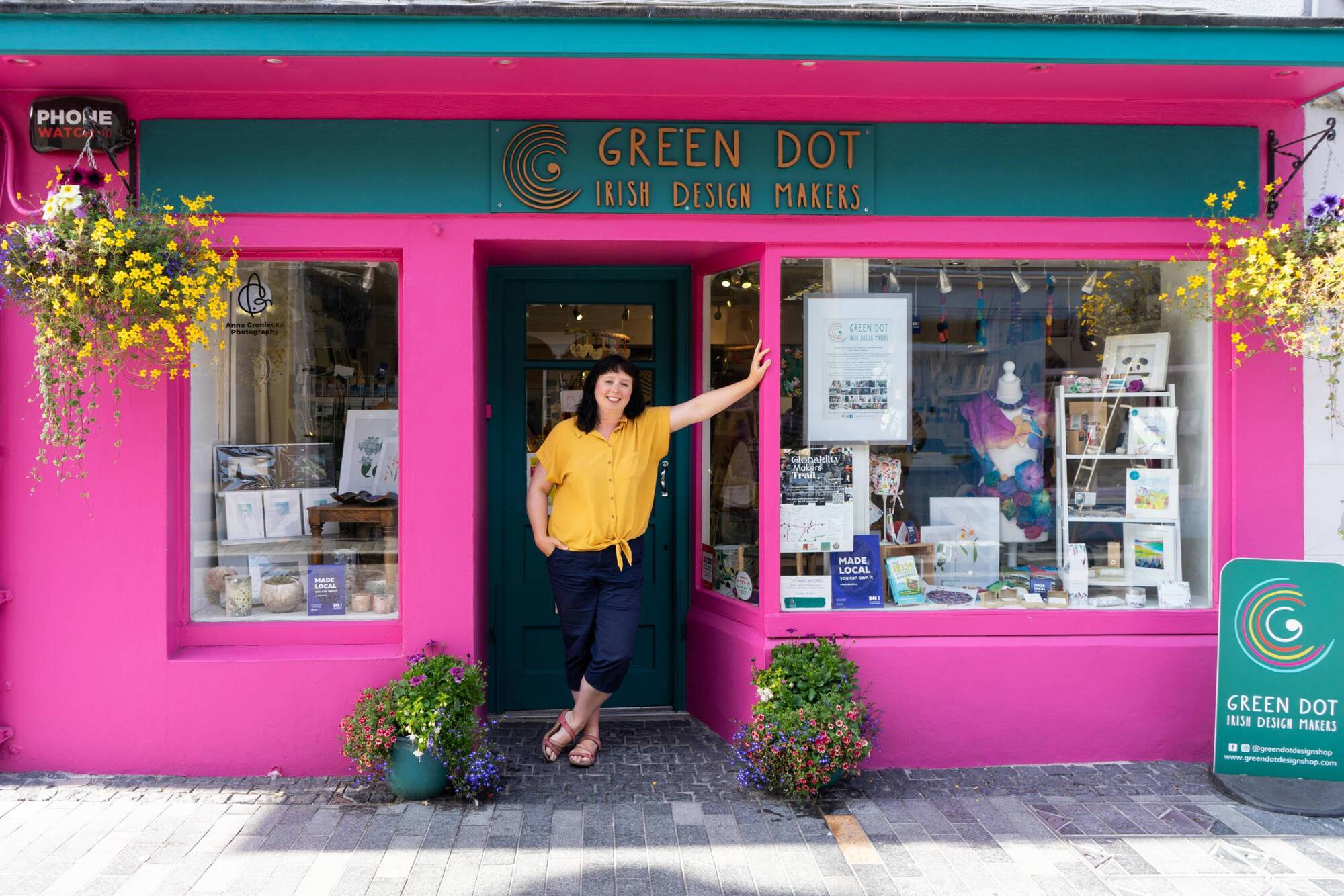 Shop front: Green Dot Irish Design Makers 'thinking of you' during Covid