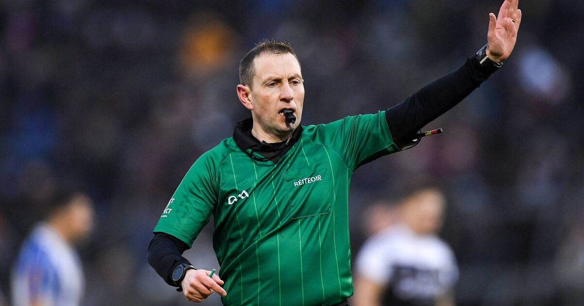 Derek O’Mahoney to referee Cork-Kerry semi-final