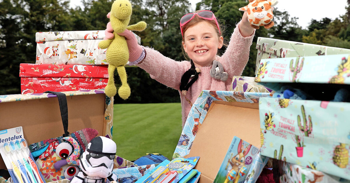 Team Hope Christmas Shoebox Appeal goes online
