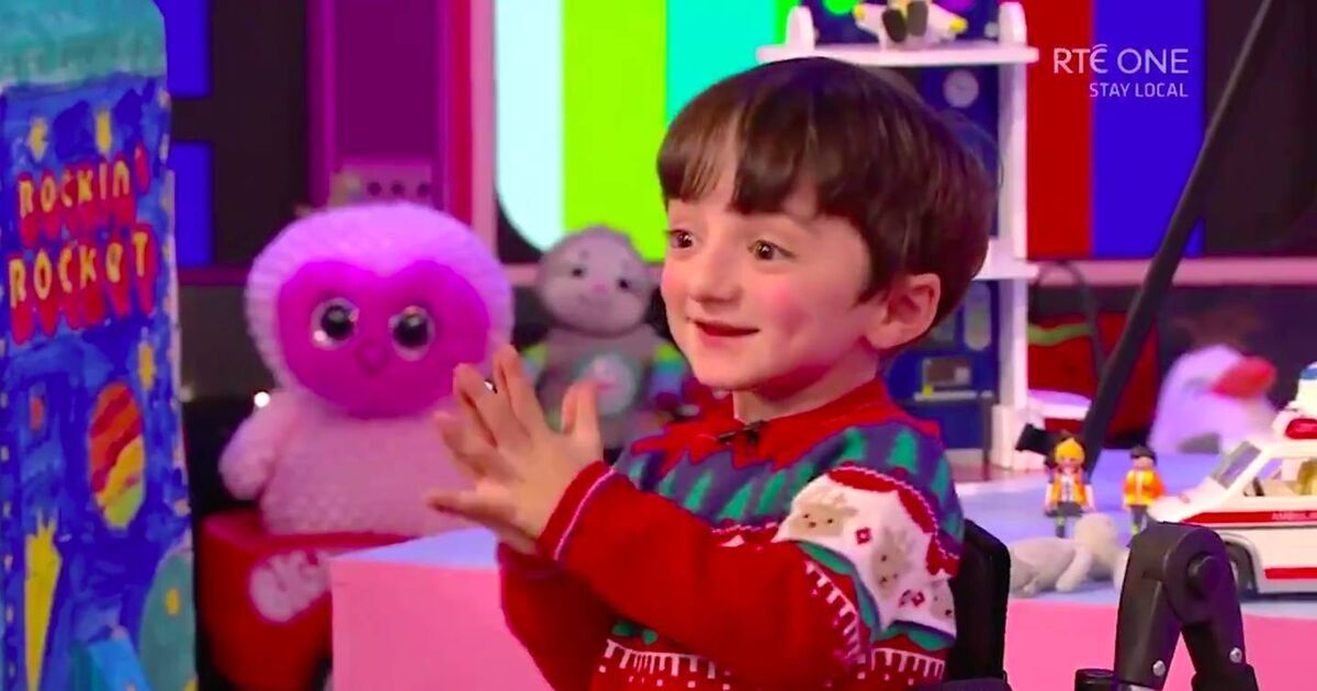 Inspiring Adam and Saoirse among stars of an emotional Late Late Toy Show