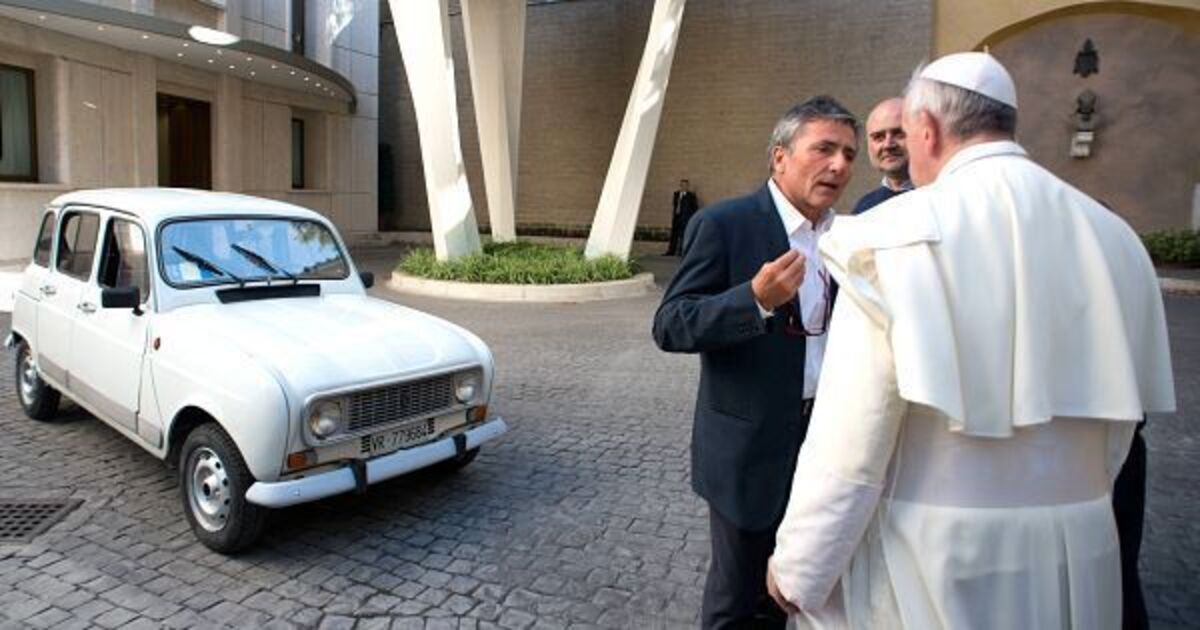 Check out the Pope's new wheels