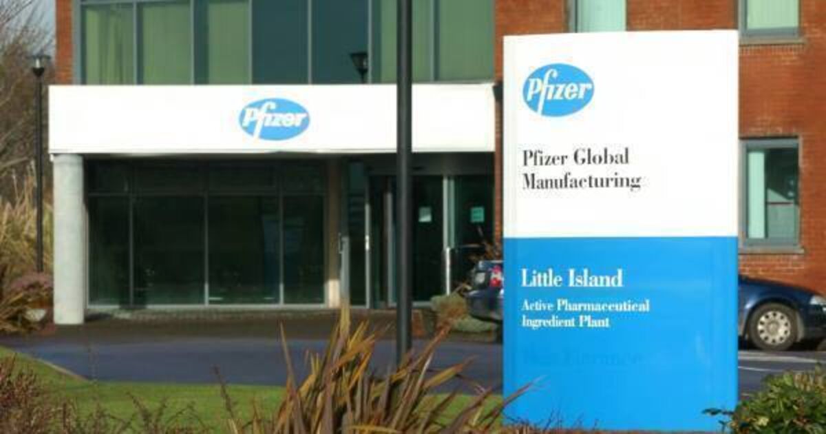 Pfizer to close Little Island plant - 136 jobs lost
