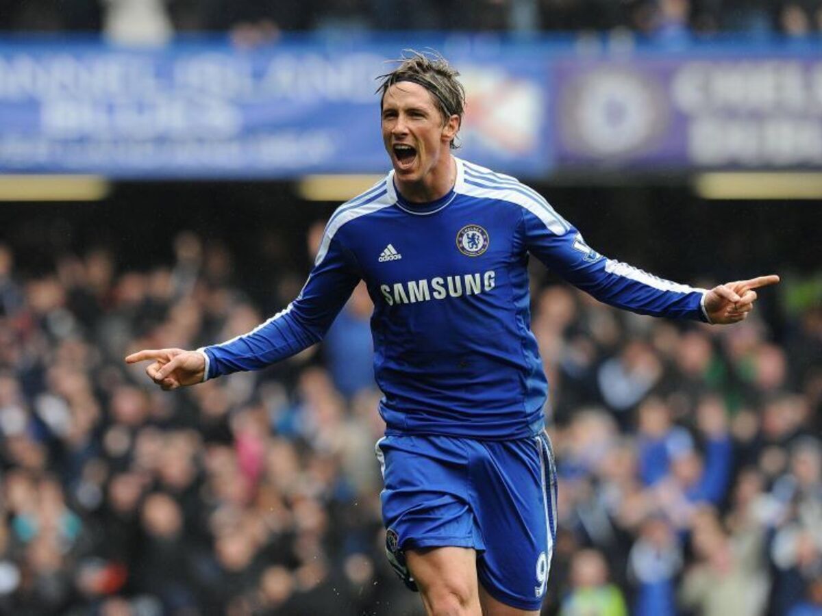 Fernando Torres Chelsea In Action