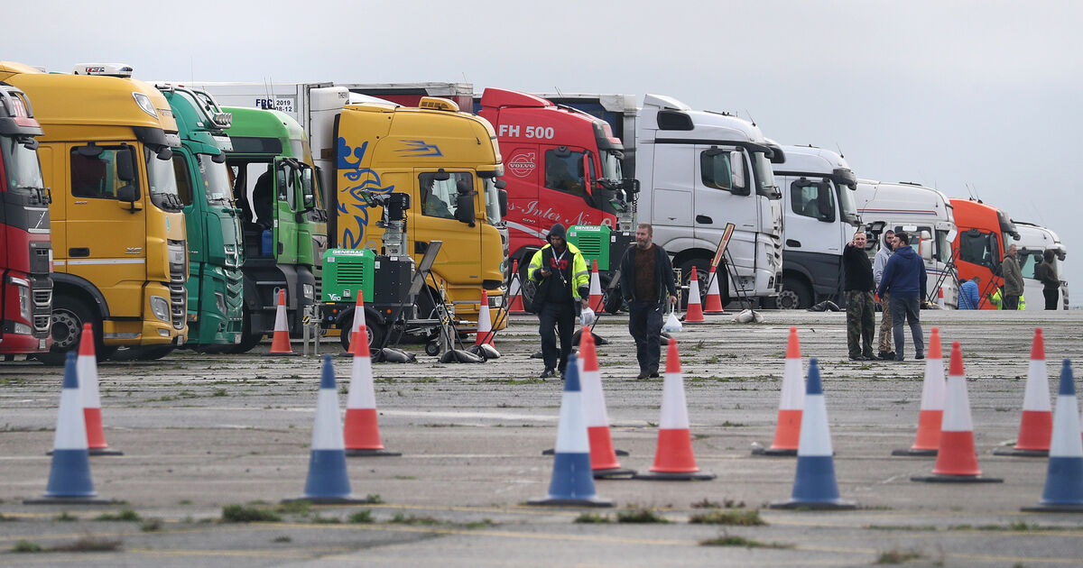 Mass testing for lorry drivers aims to ease congestion as French border ...