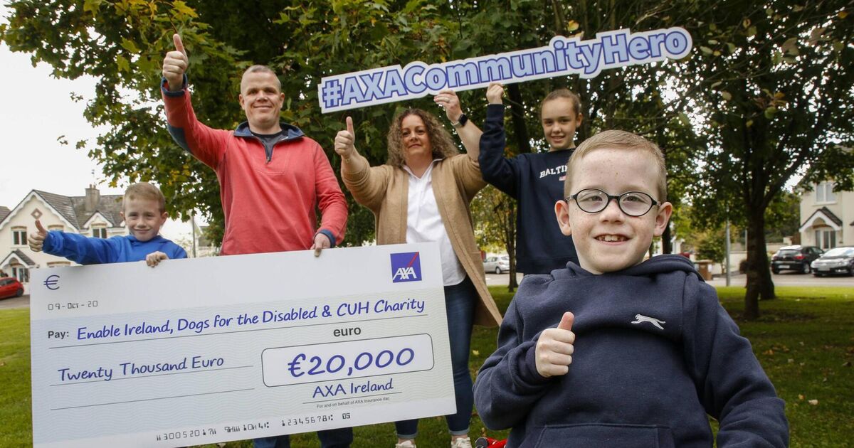 Inspirational Oliver Lynch named 'community hero'