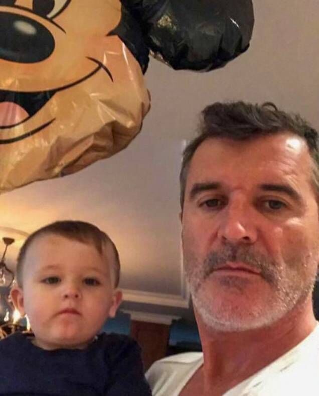 Roy Keane introduces the world to his grandson on Instagram