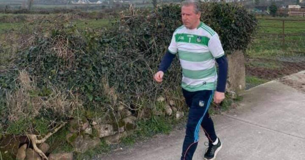 Limerick hurling kit man Ger O’Connell walking 141km in charity fundraiser
