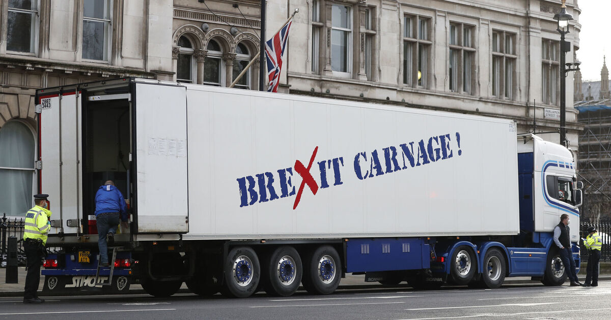 Brexit hits UK food and drink exports to EU
