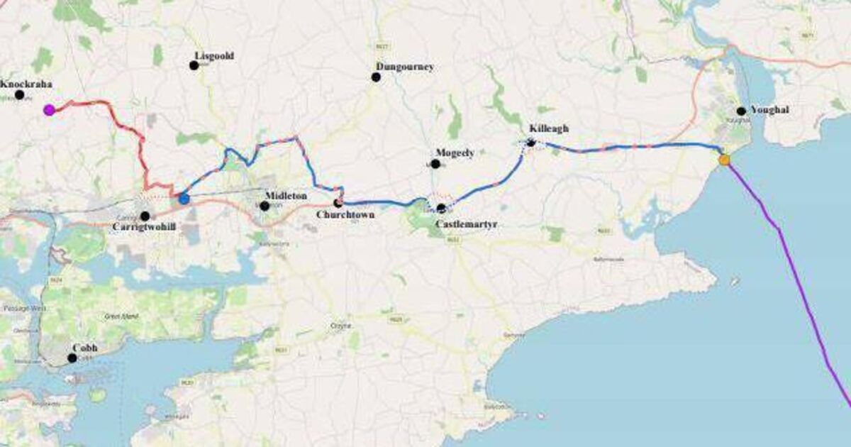 Eirgrid revisiting plans for high-voltage cables along Youghal-Midleton ...