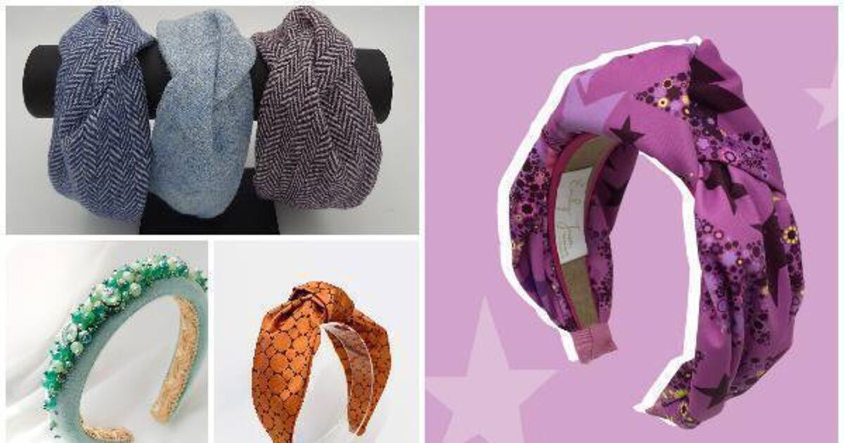 Cover your lockdown grey hair with these headbands from Irish makers