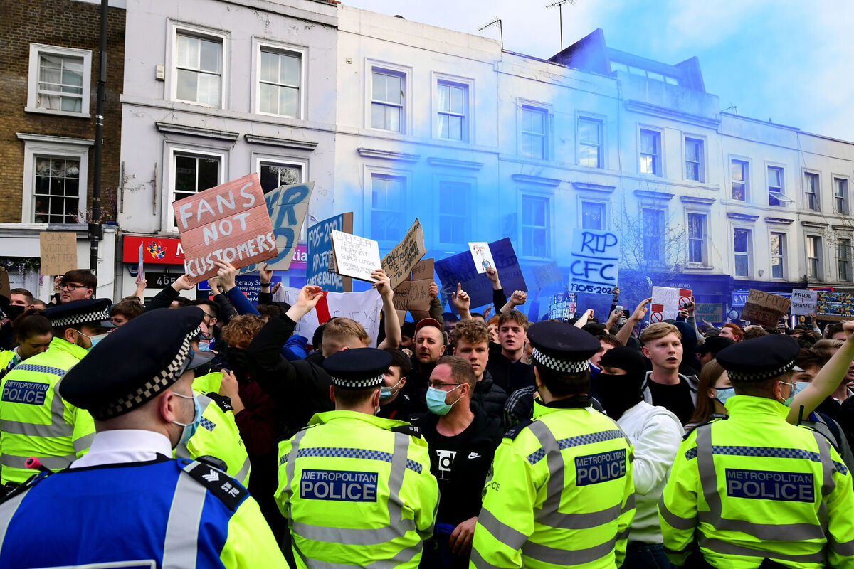 Chelsea pulling out of European Super League after fan protests