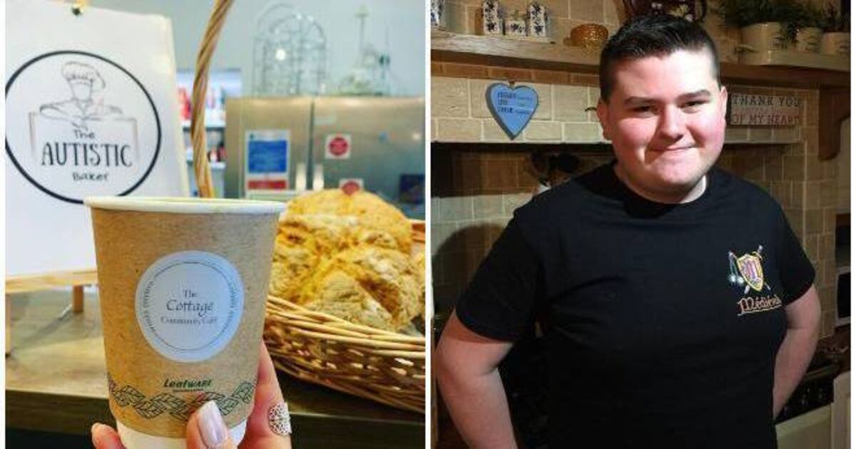 The Autistic Baker sets out his stall in Mahon's Cottage Community Cafe