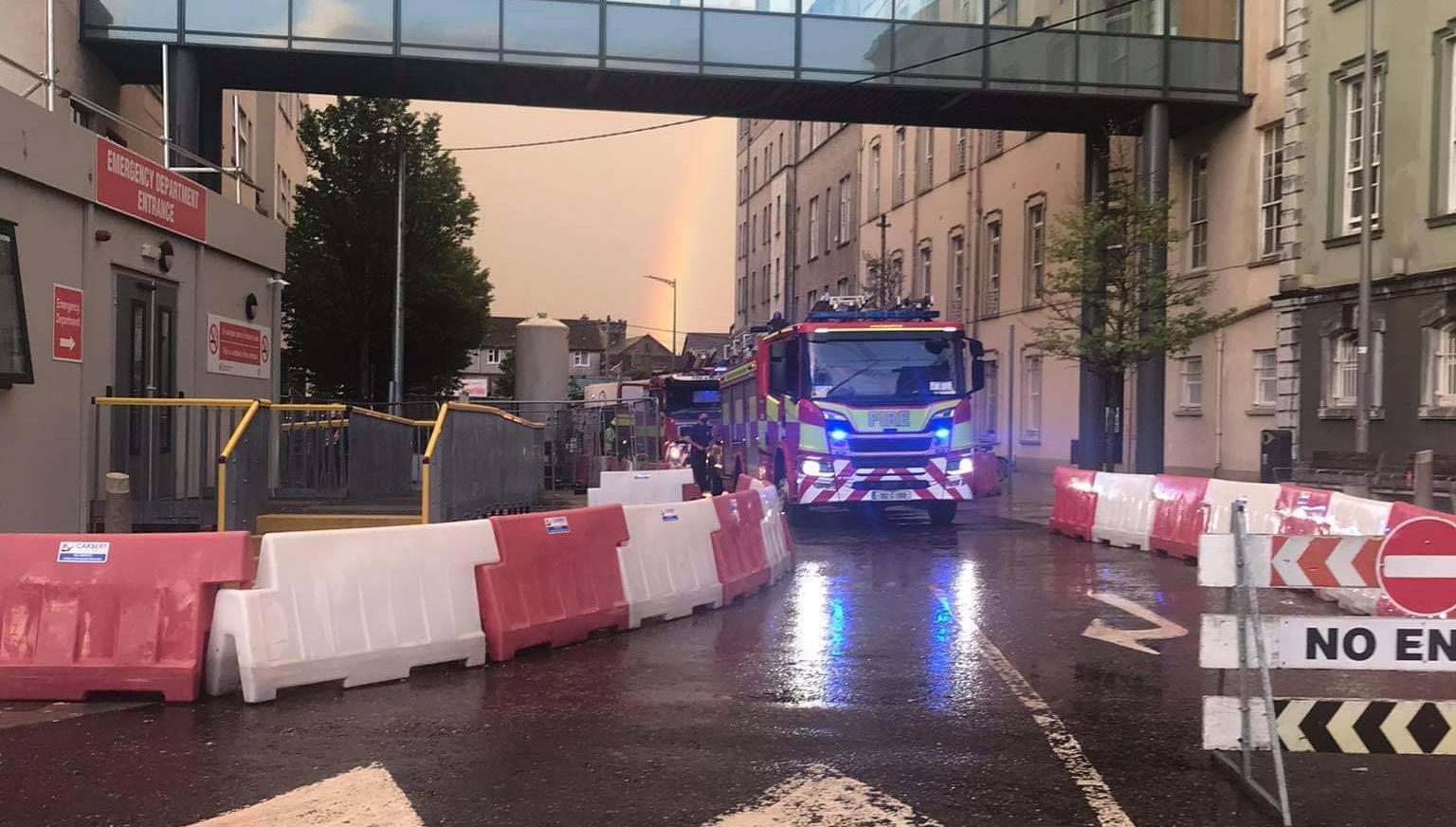 Fire crews prevent potential blaze at Cork's Mercy hospital